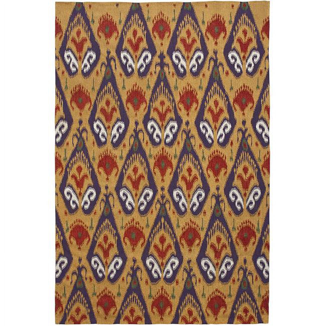 Flatweave Ikat III Area Rug - 6 x 9 ft. - Walmart.com