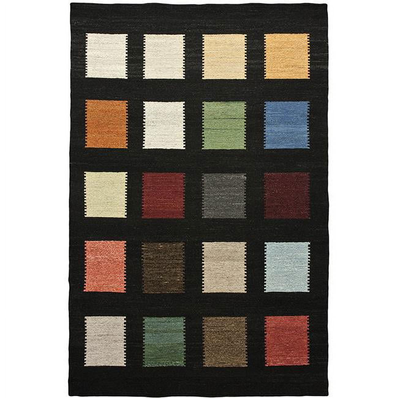 Flatweave Patchwork Area Rug - 10 x 14 ft. - Walmart.com