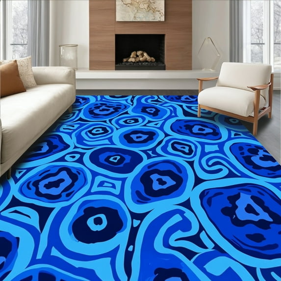 Flatwoven High Traffic Area Rug, Abstract Animal Inspired Design ...