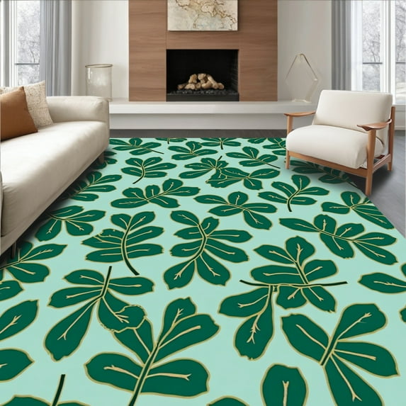 ODIKA 2'x3' Machine Washable Non-Slip Area Rug, Boho Chic Geometric ...