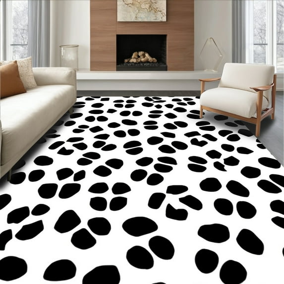 Flatwoven High Traffic Area Rug, Dynamic Abstract Animal Inspired ...
