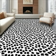Flatwoven High Traffic Area Rug, Dynamic Interlocking Spotted With High ...