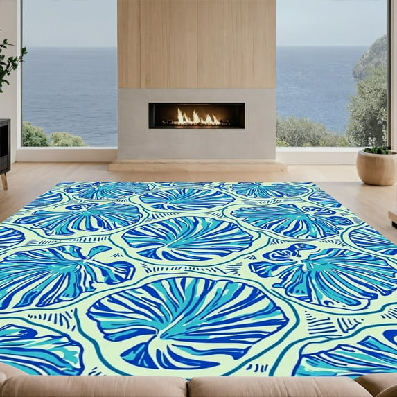 Flatwoven High Traffic Area Rug, Eclectic Animal Print Featuring ...