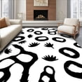 ODIKA 6' Machine Washable Non-Slip Area Rug, Esperanza Wild Savanna ...