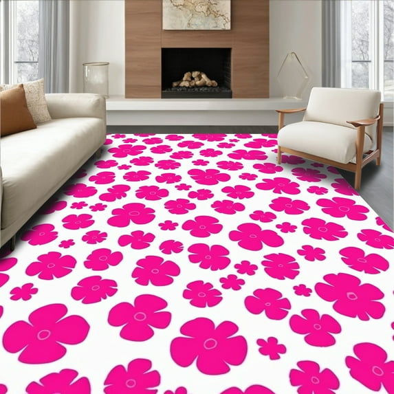 Flatwoven High Traffic Area Rug, Playful Cheetah Spot Design with ...