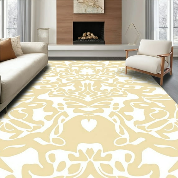 Flatwoven High Traffic Area Rug, Spotted Patterned Contemporary Neutral ...