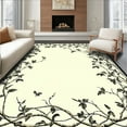 Flatwoven High Traffic Area Rug, Timeless Vine Tracery With ...