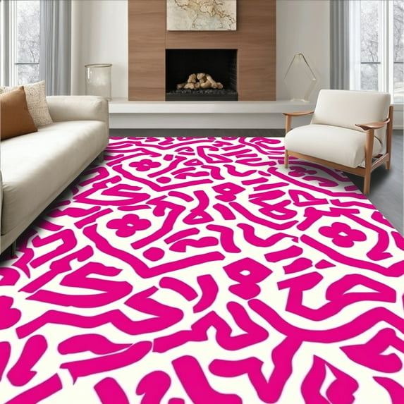 ODIKA 5'x7' Machine Washable Non-Slip Area Rug, Wild Essence ...