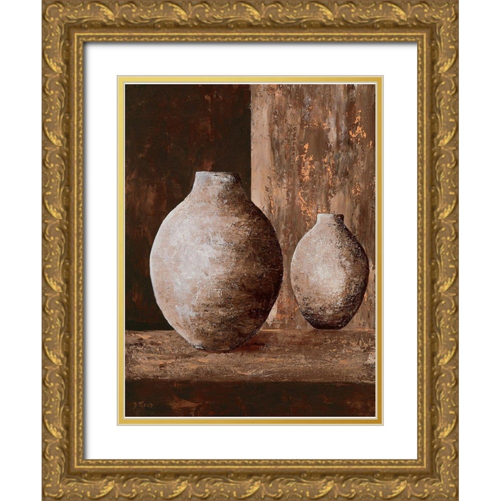 Flaud, Beatriz 19x24 Gold Ornate Wood Framed with Double Matting Museum ...