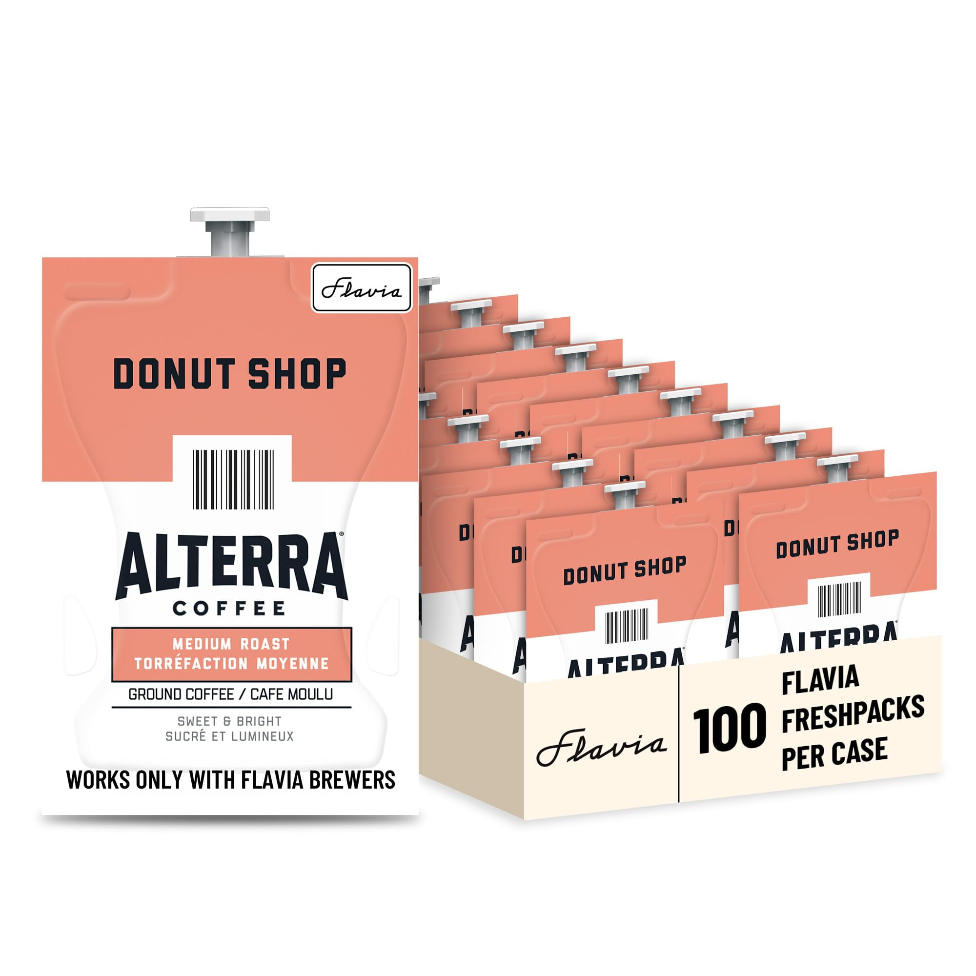 Flavia Alterra Donut Shop Coffee Freshpacks works only with Flavia ...