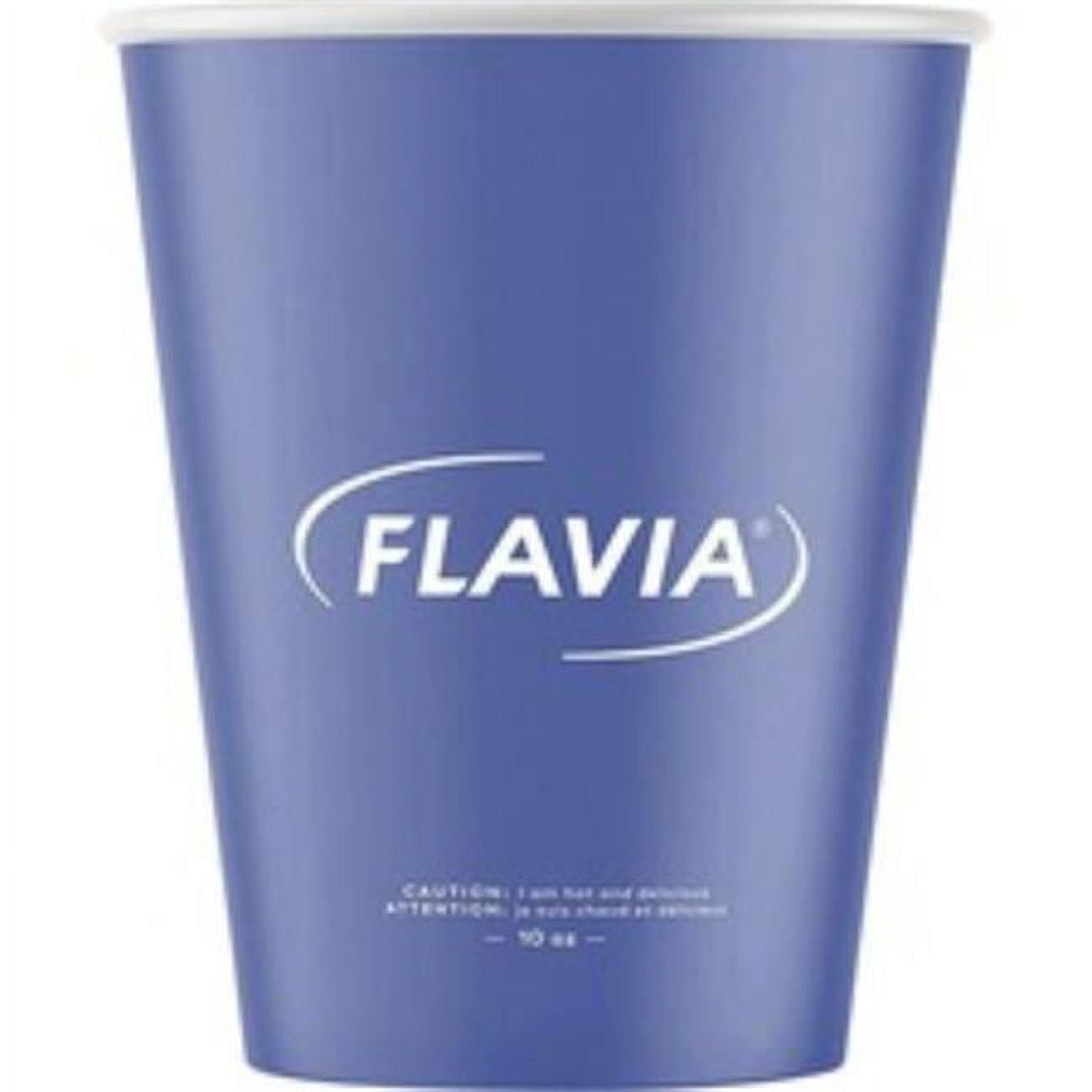 Flavia LAV25200018 10 fl oz Hot Beverage Paper Cups - Blue - Pack of ...