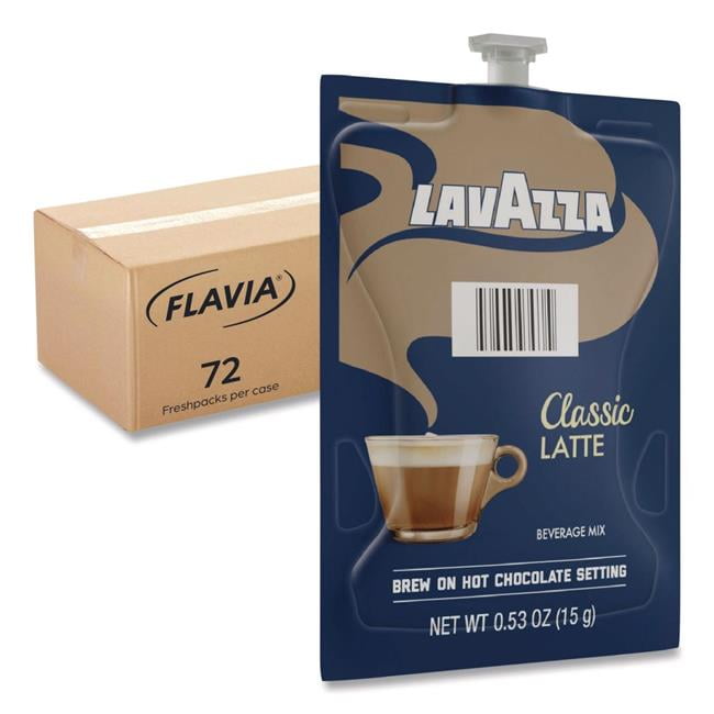 Flavia LAV48688 Lavazza Classic Latte Freshpack - Pack of 72 - Walmart.com