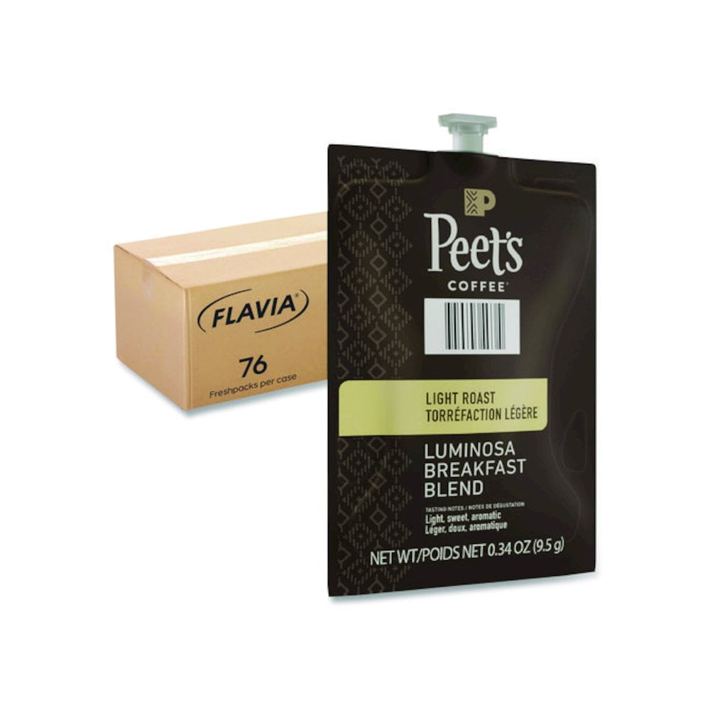 Flavia Peet's Coffee Colombia Luminosa, Breakfast Blend, 76/Carton ...