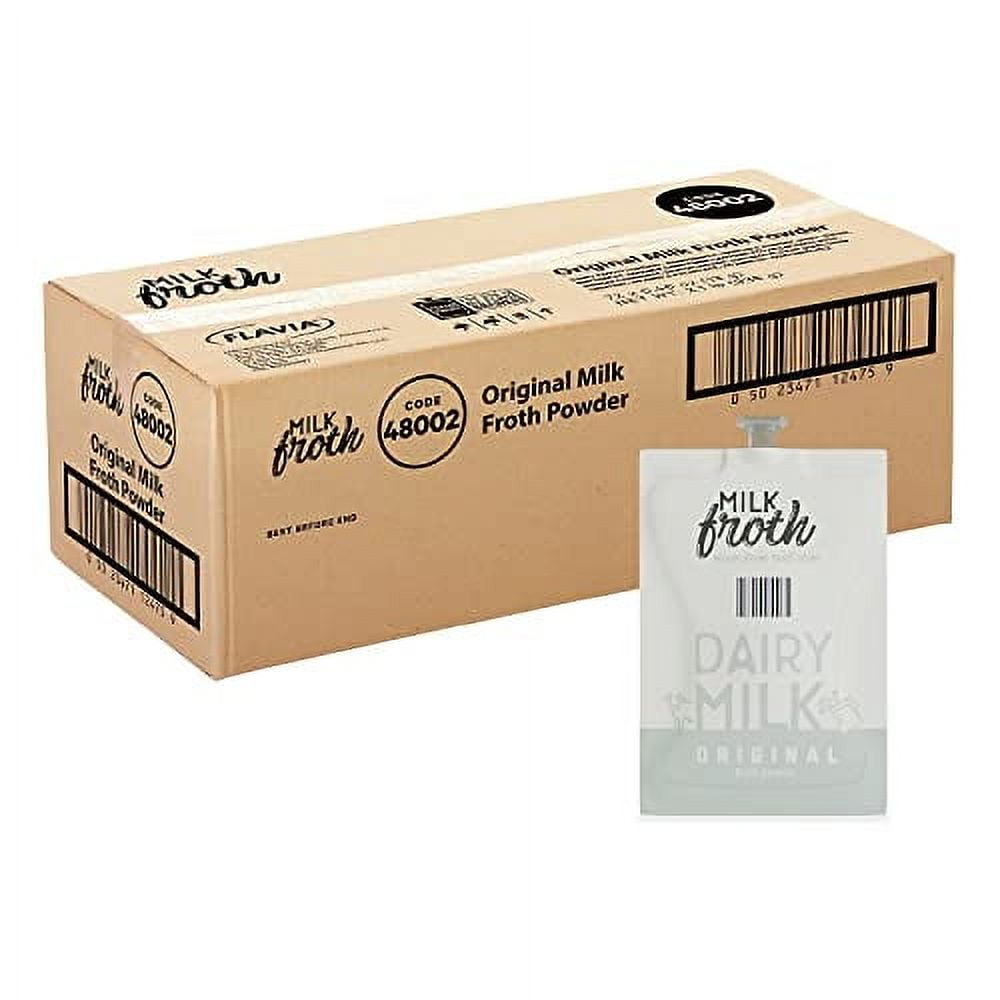 Flavia Real Milk Froth Powder Freshpacks (72 Count) - For Lattes ...