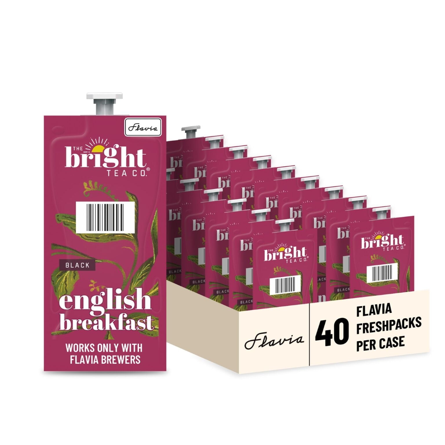 Flavia Bright Tea Co. English Breakfast Tea Freshpacks works only with ...