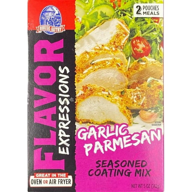 Flavor Expressions Garlic Parmesan Seasoned Coating Mix - Walmart.com