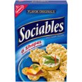 Flavor Originals Sociables, Savory Baked Crackers, Whole Wheat, 7.5 oz ...