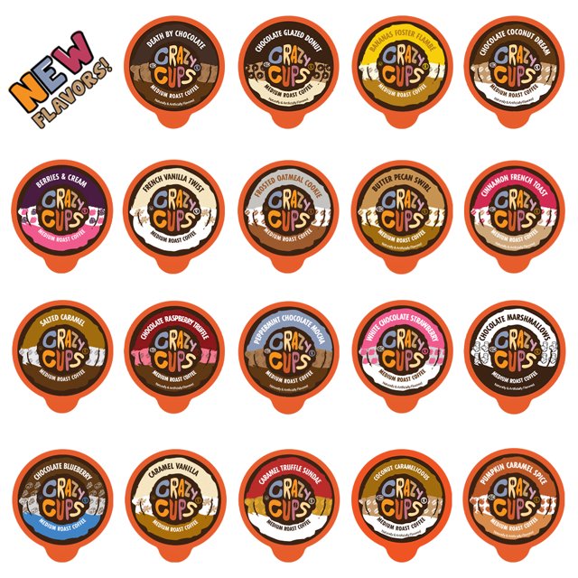 Flavored Coffee in Single Serve Coffee Pods - Flavor Coffee Variety ...