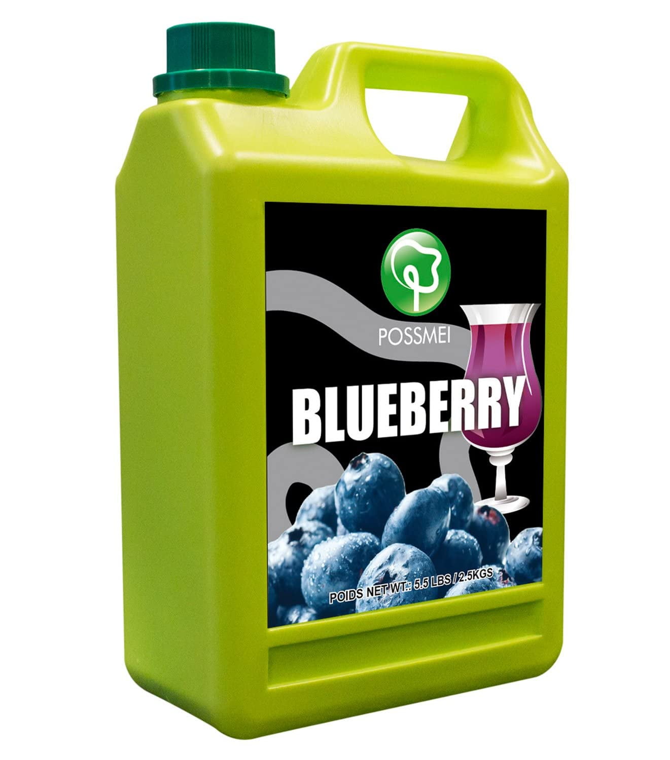 Blueberry Flavored Syrup, 5.5 Pound Plastic Jar 1 Pack - Walmart.com
