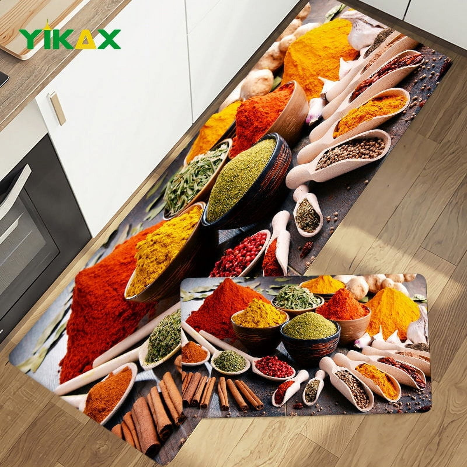 Flavorer Print Kitchen Mat for Floor Entrance Doormat Hallway Porch ...
