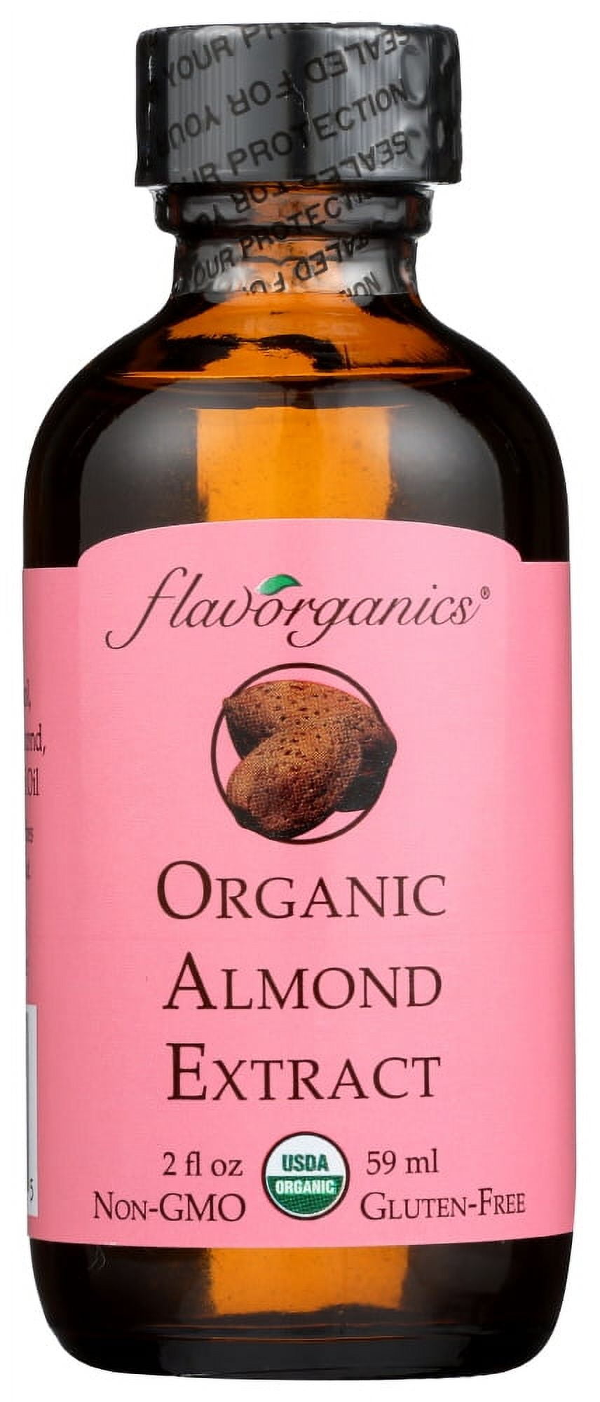 Flavorganics Organic Almond Extract 2 fl oz - Walmart.com