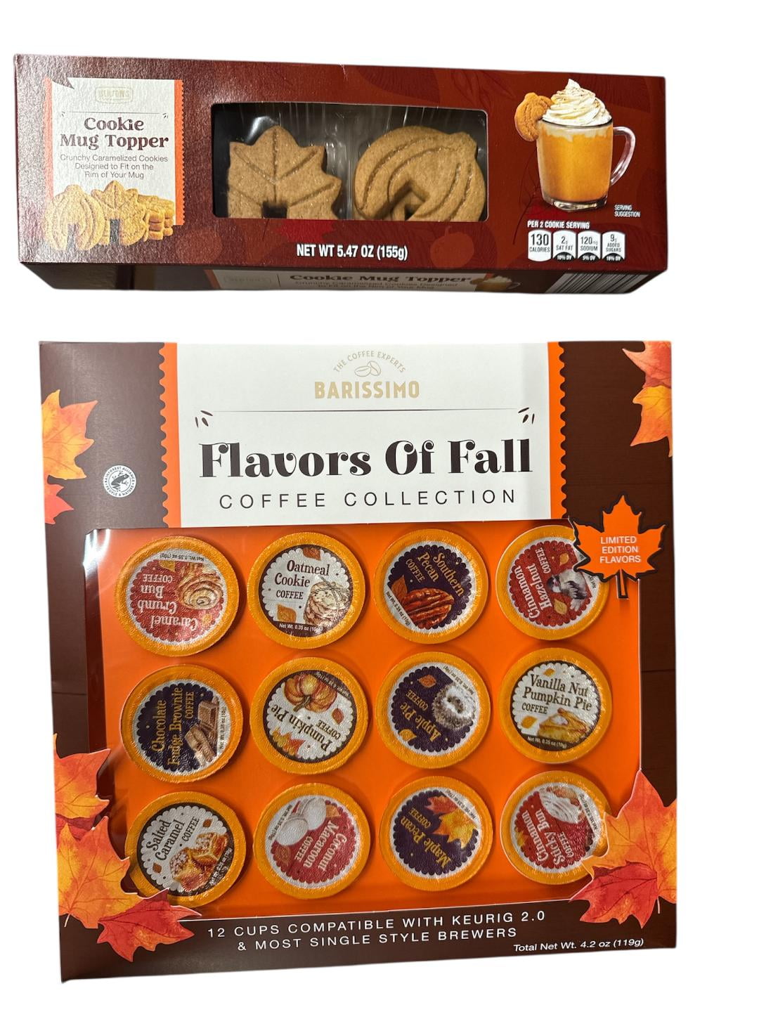 Flavors of Fall Coffee Collection Gift Set with 12 K Cup Pods and Fall ...