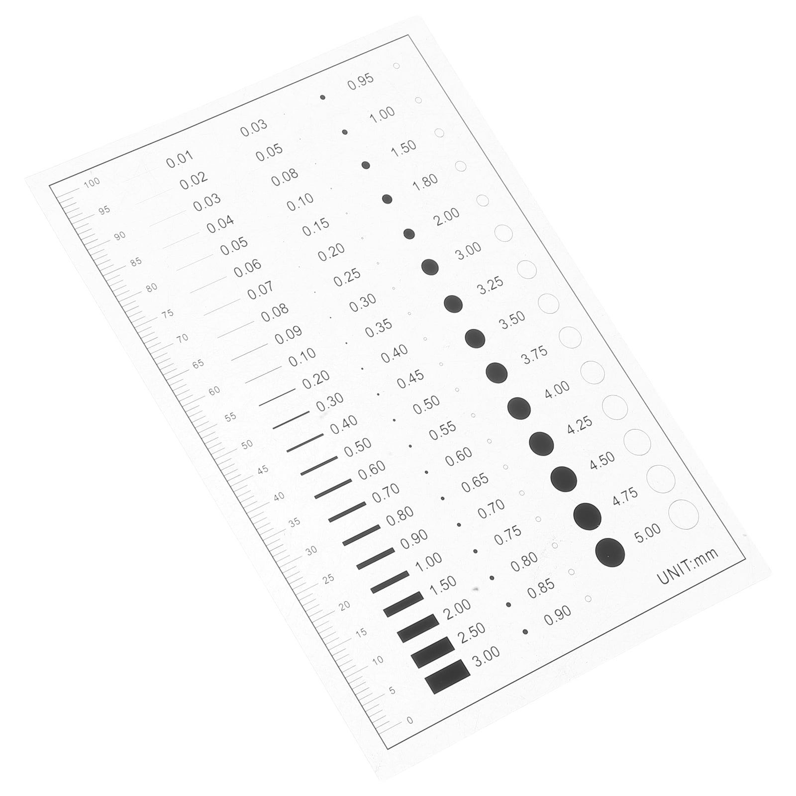 Flaw Detection Tools Gauge Measuring Precision Detectors Film Ruler ...