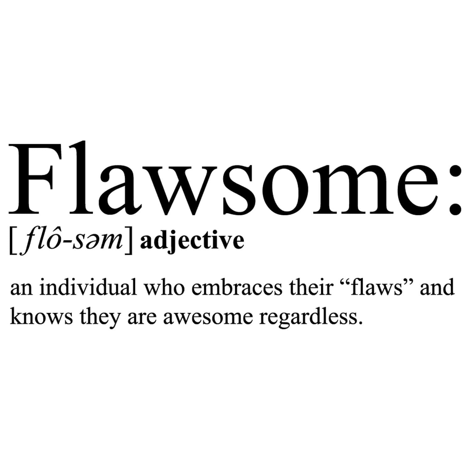 Flawsome Vinyl Wall Art Decal - from 12" to 30" Each - Modern ...