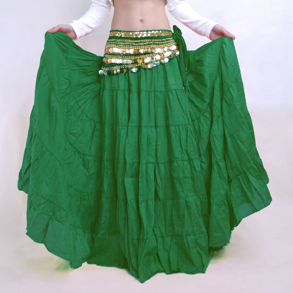 Flax 8m Tribal Skirt Tribal Dance Skirt Belly Dance Skirt Gypsy Skirt ...