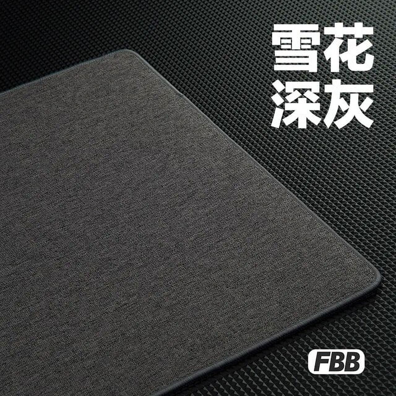 Flax Computer Keyboard Mouse Mat 90x40cm Shock Absorbtion Desk Mat ...