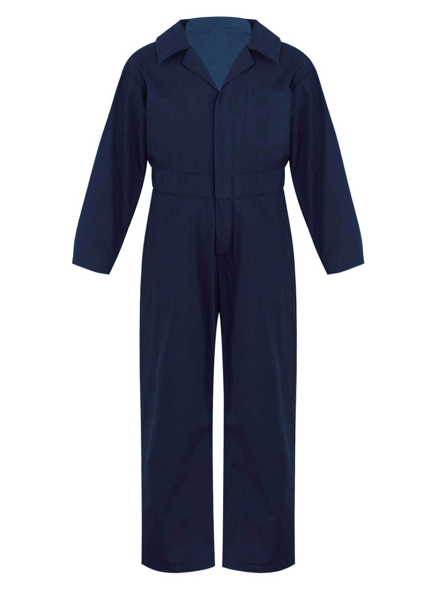 Fldy Kids Boys' Dance Coveralls Long Sleeves Zipper Jumpsuit Overalls ...