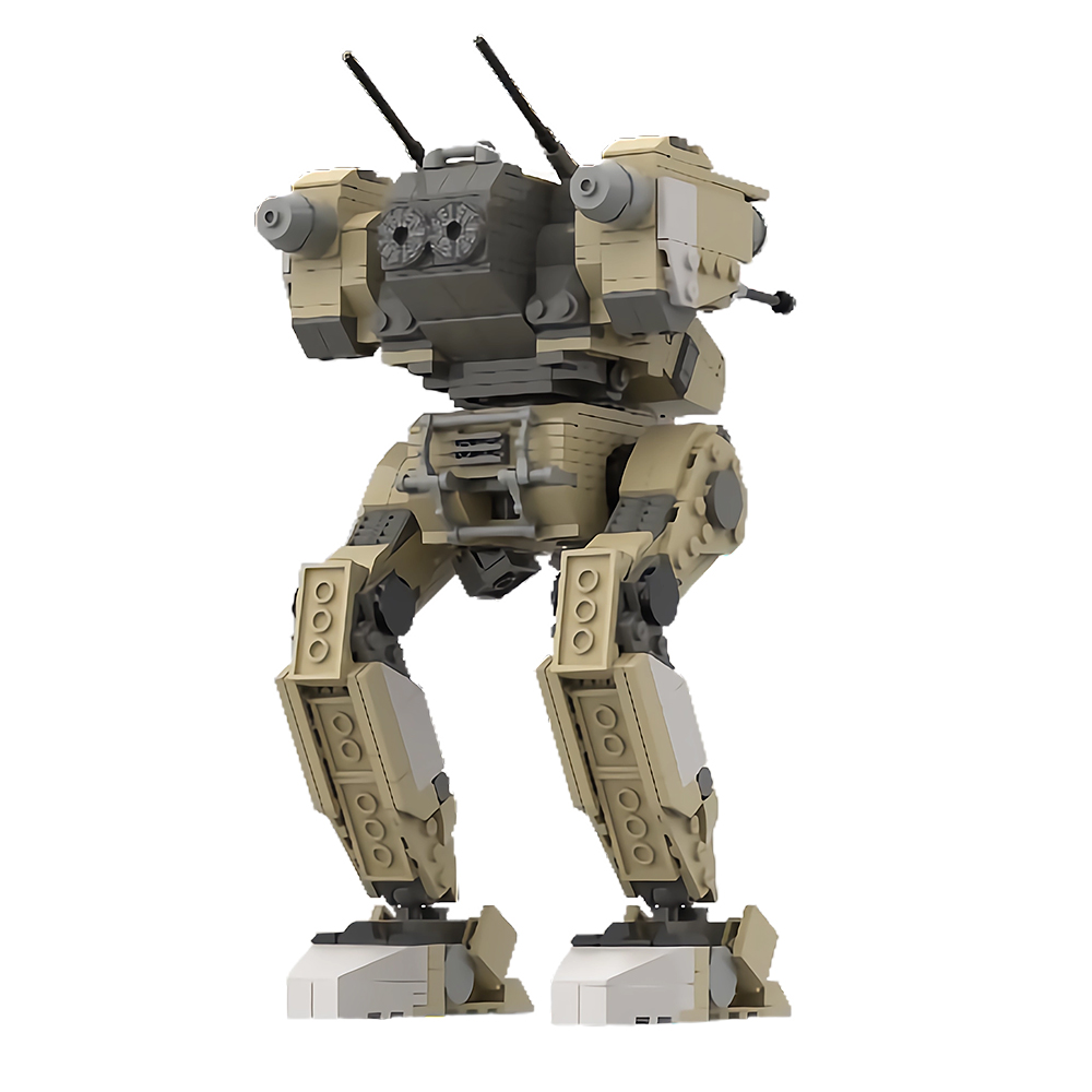 Flea BattleMech Building Kit, Enforcement Robot Combat Mech Armor ...