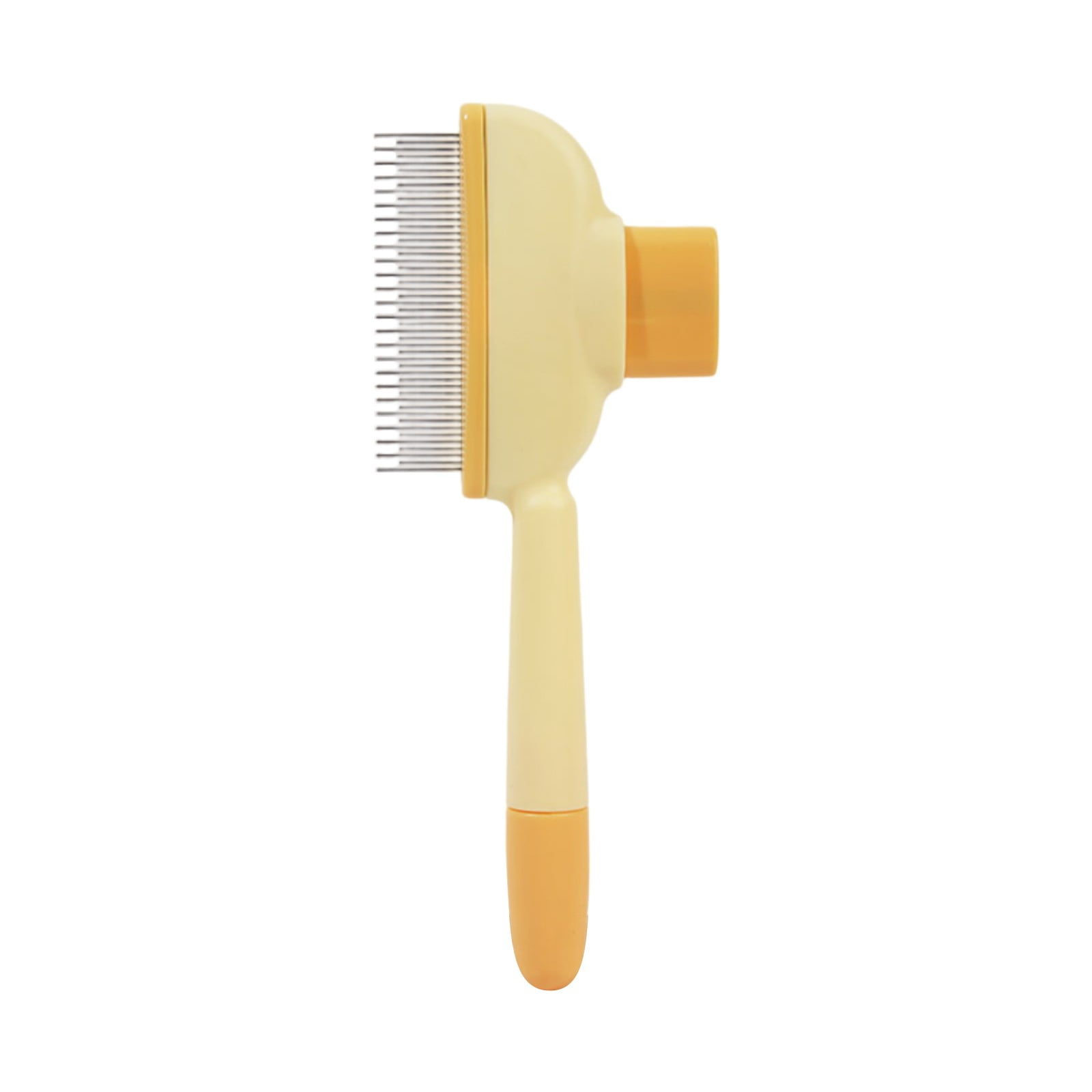 Flea Comb for Dogs and Cats with Release Button Fine Tooth Dog Comb for ...