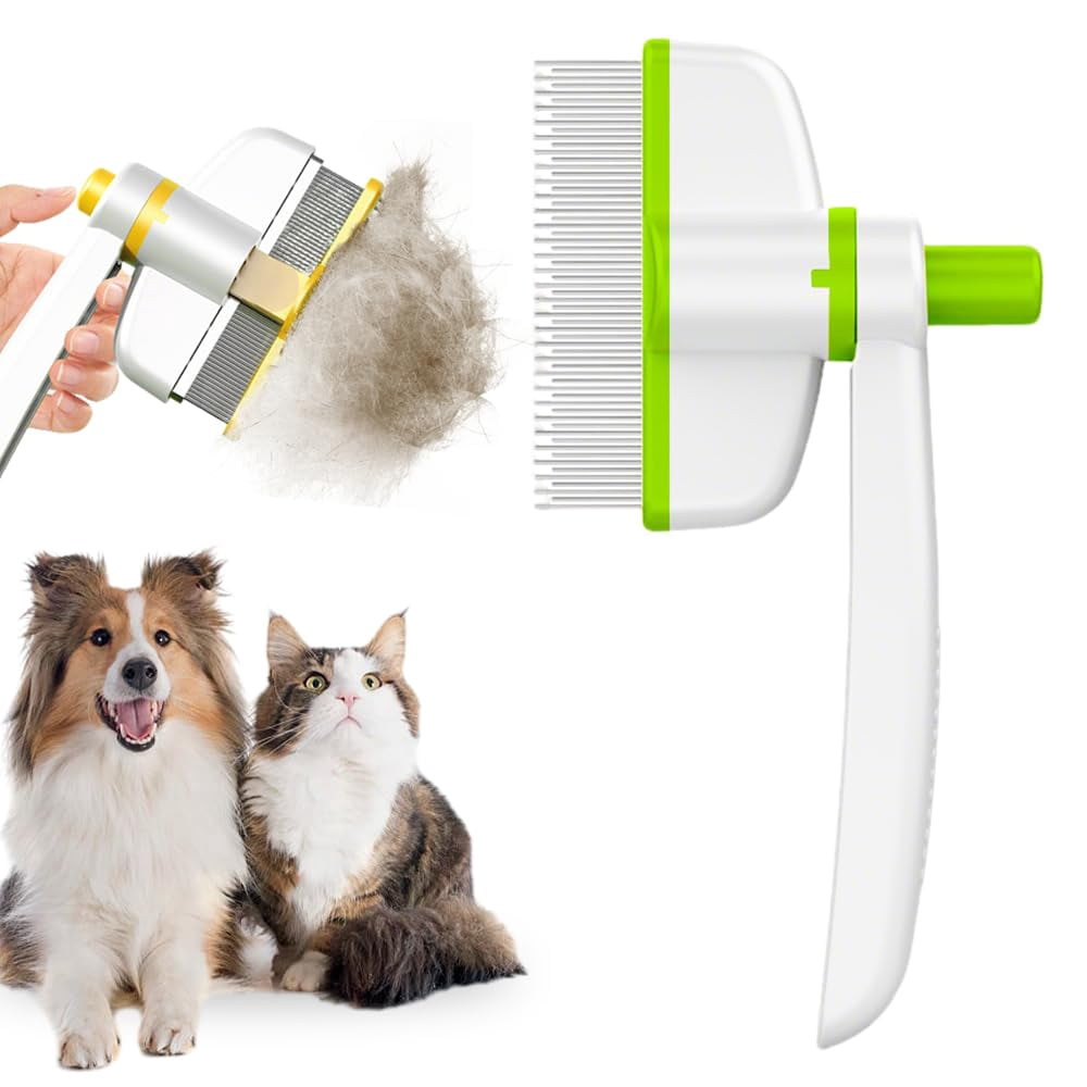 Flea Comb, Pet Hair Removal Comb Flea Comb Cat Dog Brush for Massaging ...