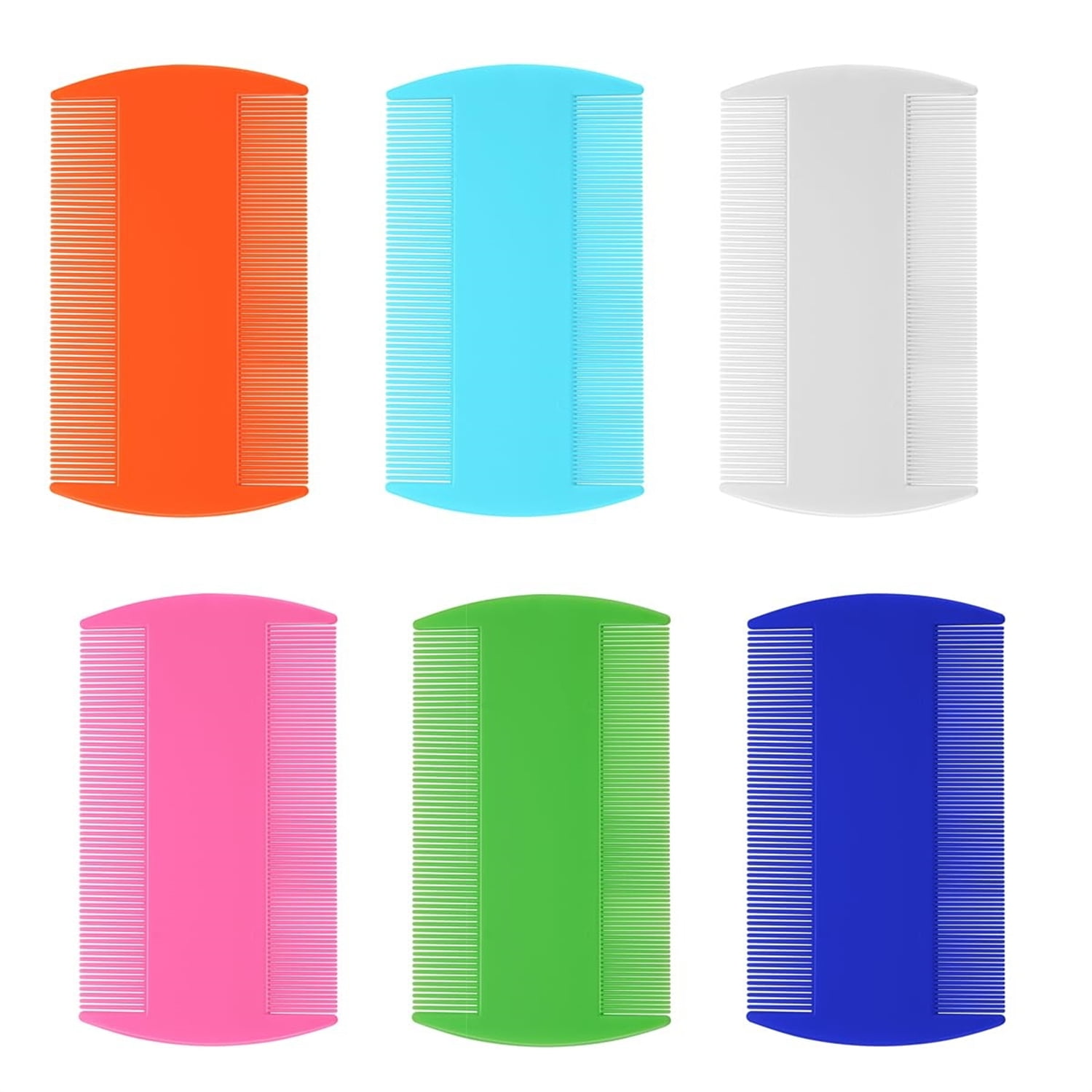 Flea Lice Combs,Topboutique Plastic Pet Comb,Double Sided Flea Combs ...