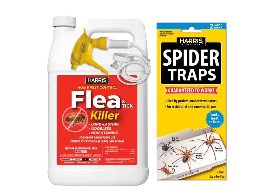 Flea and Tick Killer and Spider Trap Value Pack - Walmart.com