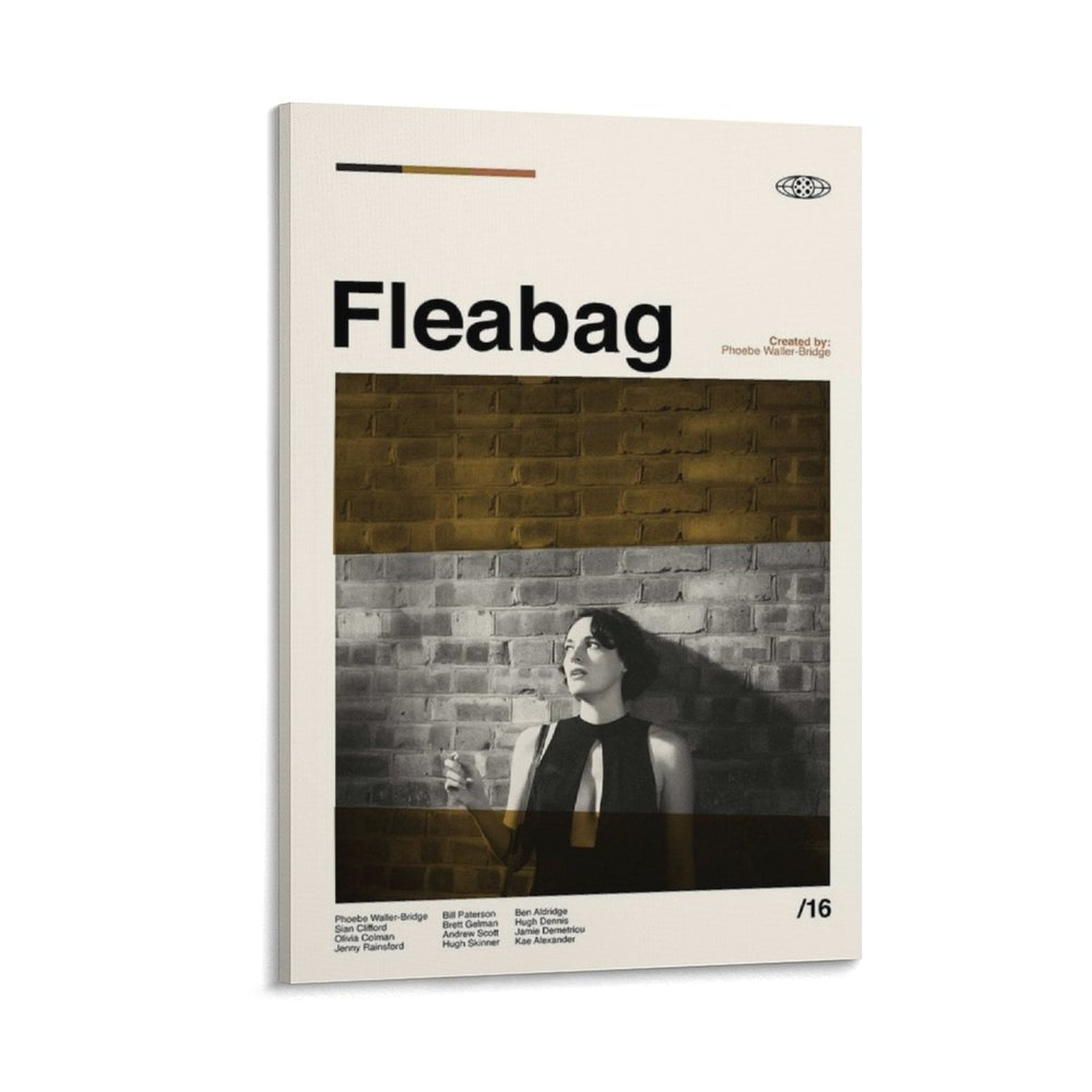 Fleabag Poster, Fleabag Print, Retro Movie Poster, Midcentury Art ...