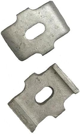 Fleck 13255 Adapter Clip Clock or Meter and bypass 2 PK, silver ...