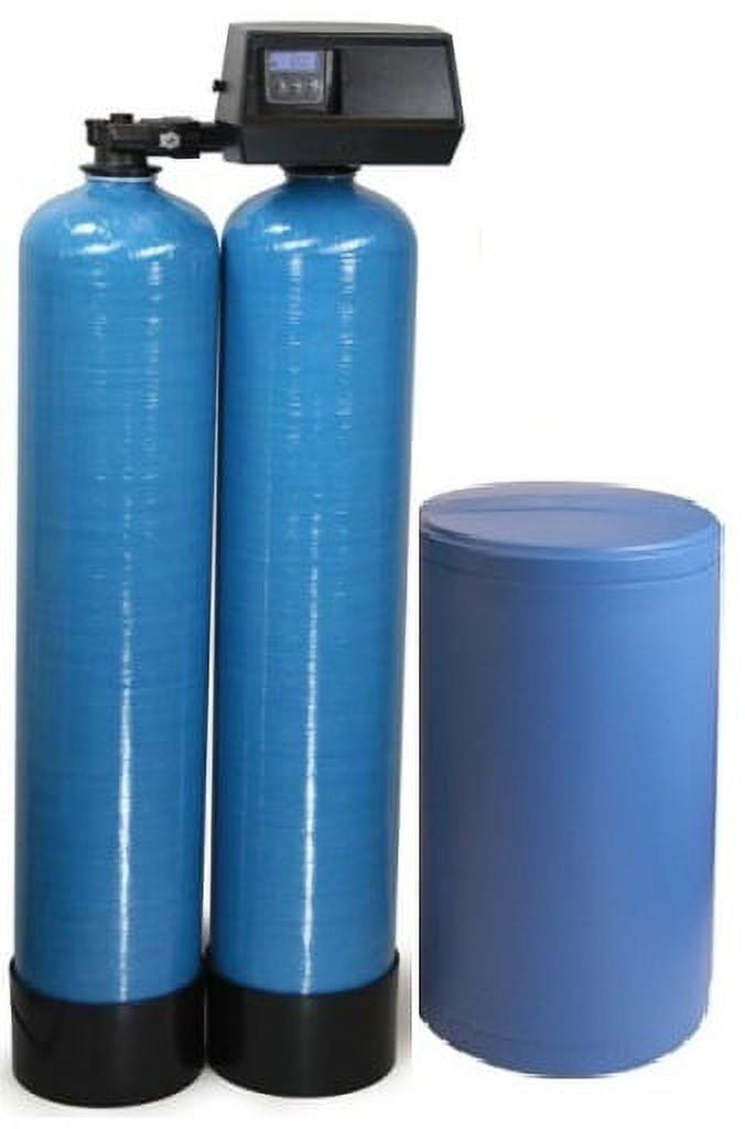 Fleck 9100 SXT Twin Tank Water Softener System, On-Demand Metered ...