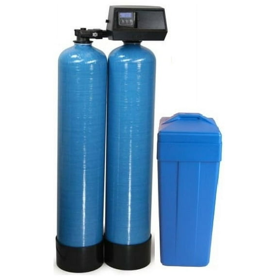Fleck 9100 SXT Twin Tank Water Softener with On-Demand Metered Control ...