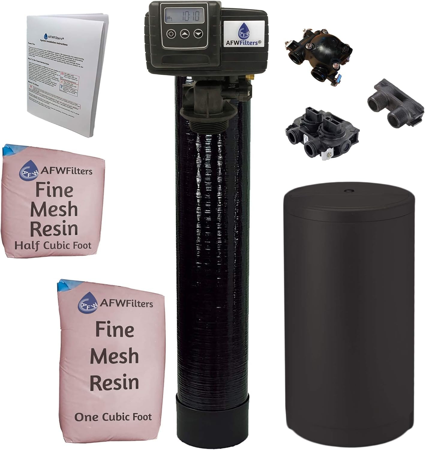 Fleck Whole House Water Softener System 5600sxt Digital Meter Grain ...