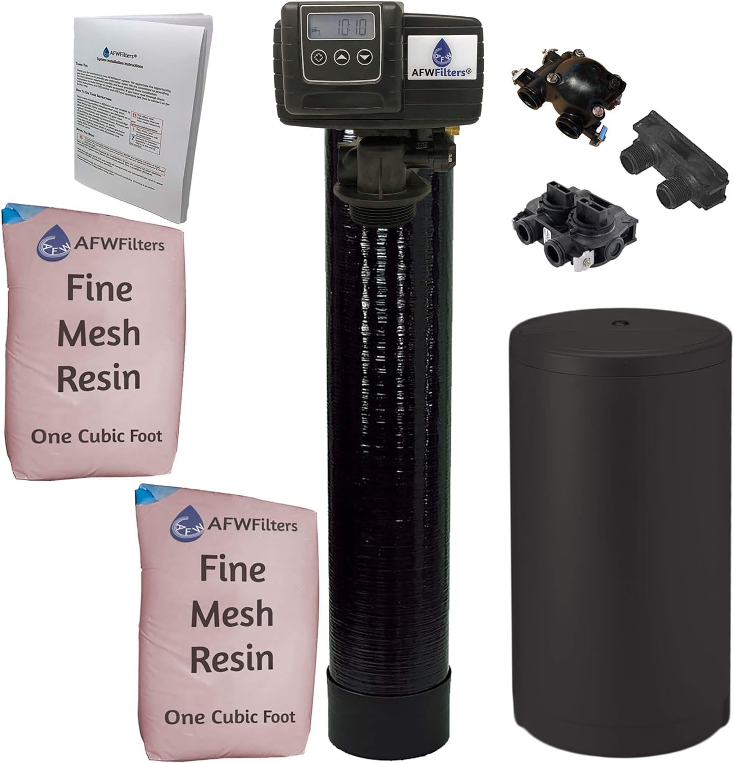 Fleck Whole House Water Softener System 5600sxt Digital Meter Grain ...