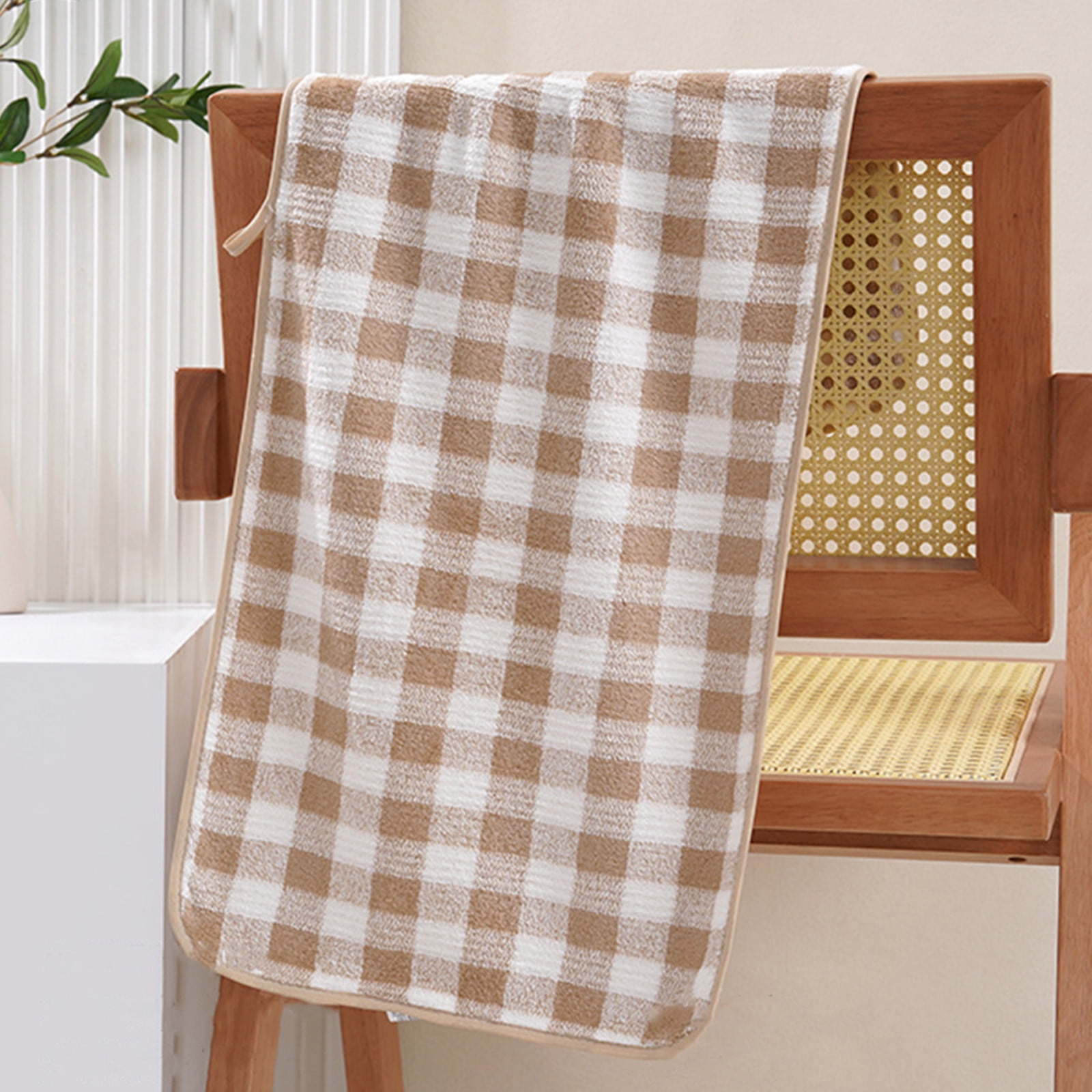 Fleece Bath Sheet, Plush Super Absorbent Bath Towel with Hang Loop ...
