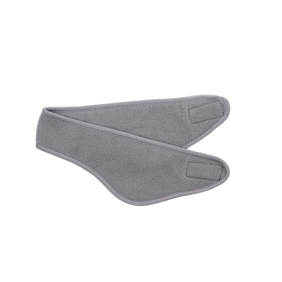 Fleece Ear Muff Head Wrap with Closure Winter Earmuff - Light Grey ...