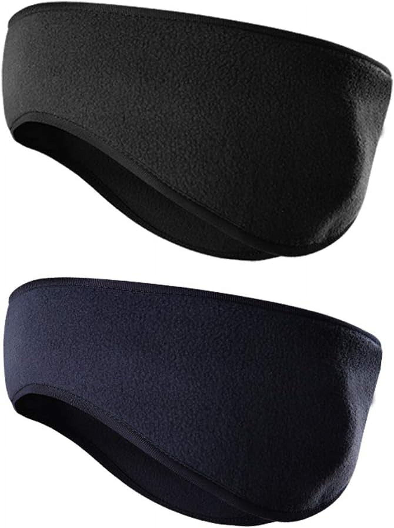 Fleece Ear Warmers for Men Women Kids - Winter Headband Ear Muffs Ear ...