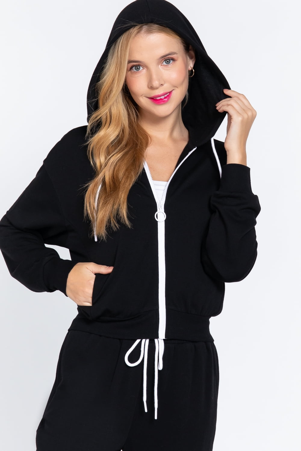 Fleece French Terry Jacket - Walmart.com