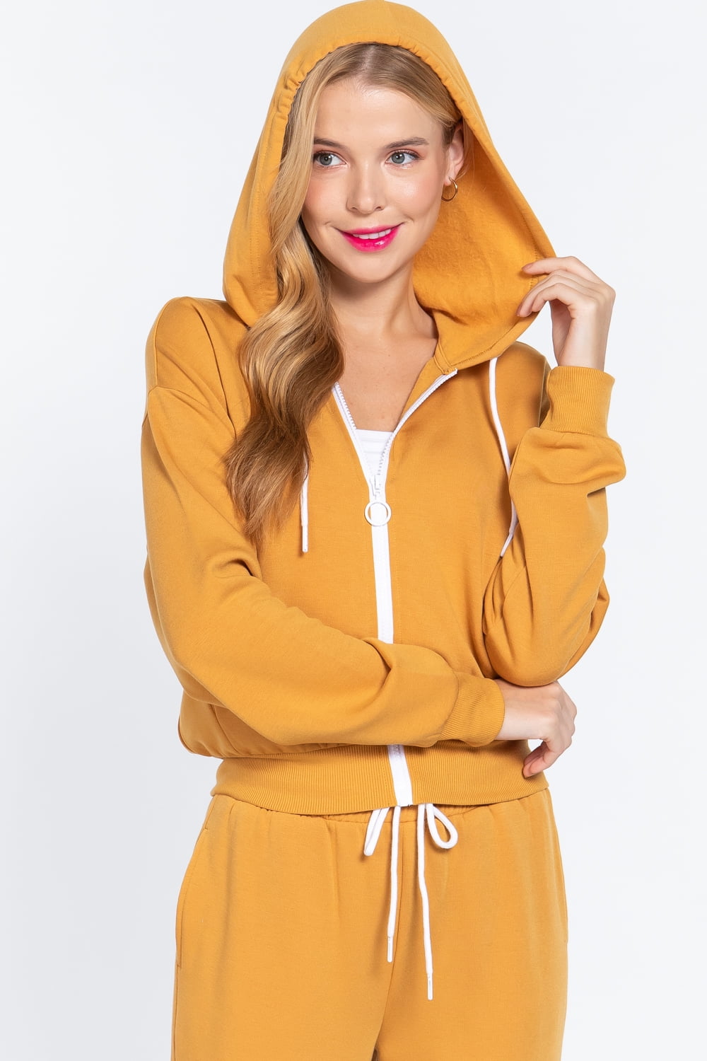 Fleece French Terry Jacket - Walmart.com