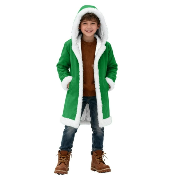 Fleece Jacket Cute for Kids Boys Girls Christmas Jackets Fleece Lined ...