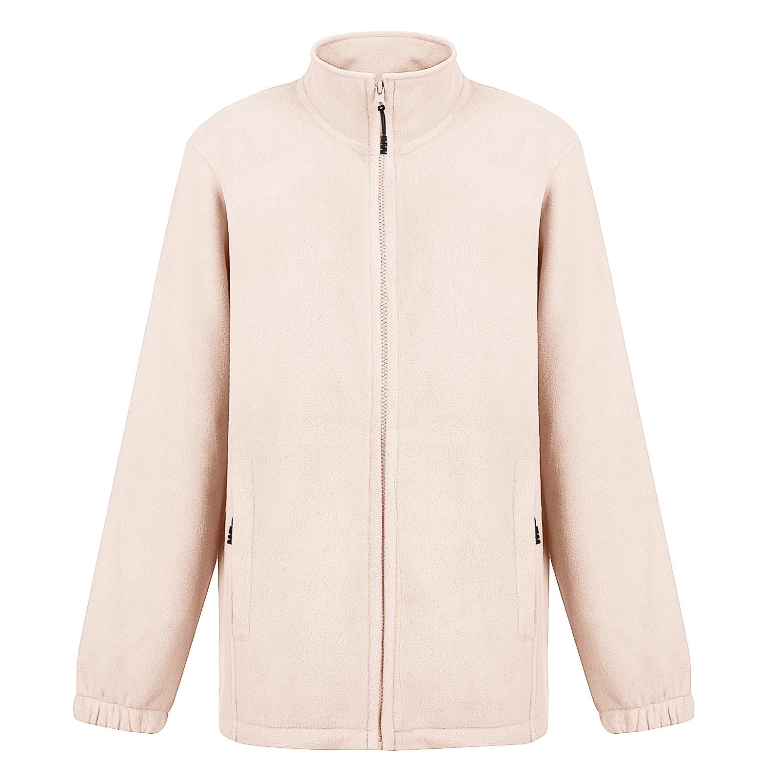 Fleece Jacket Women Casual Solid Jacket Outdoor Long Sleeve Workout ...