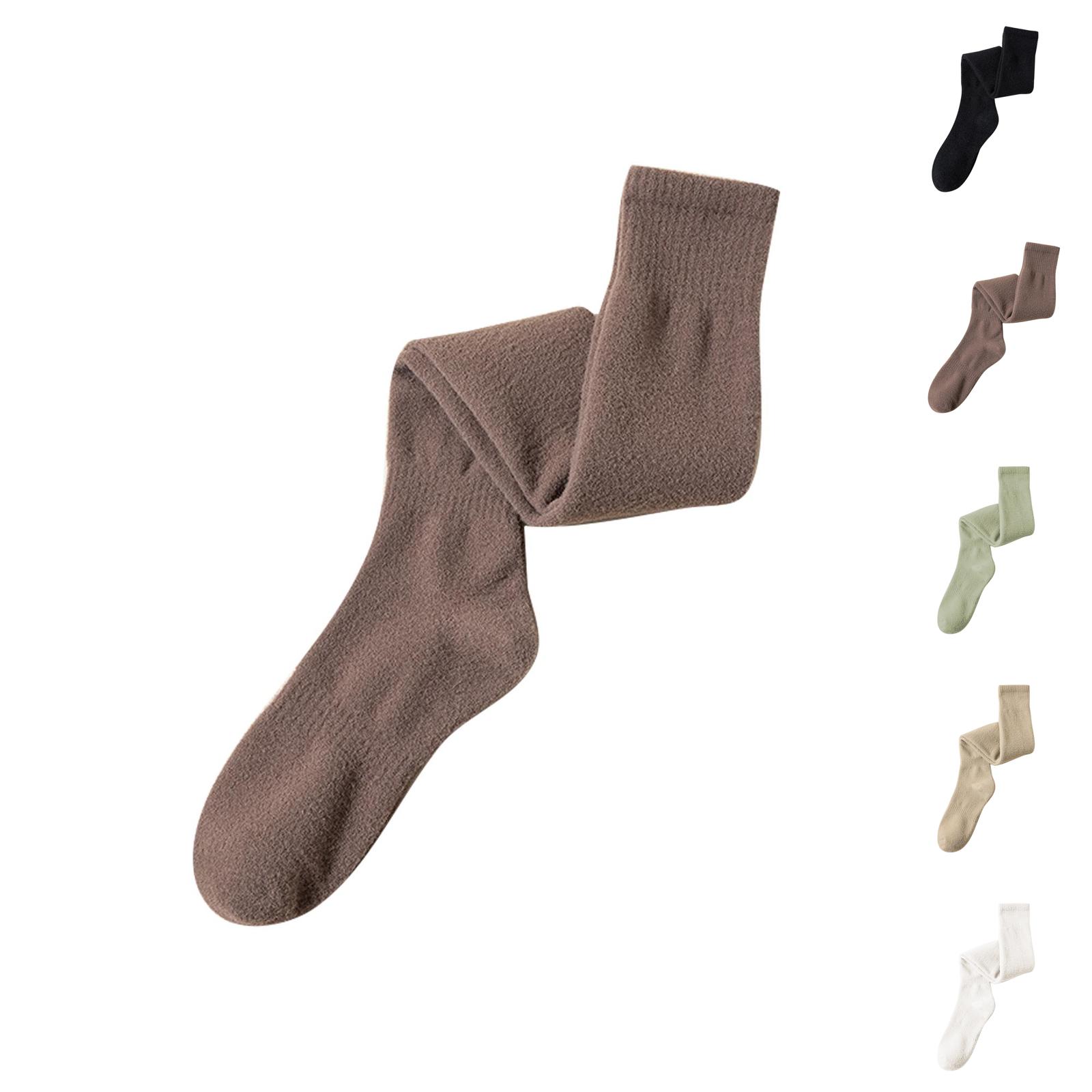 Over Knee Compression Socks for Women â Soft Warm Material, Slim Fit ...